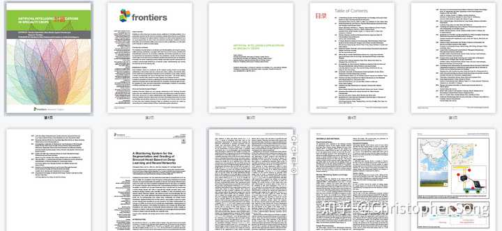 Frontiers in系列期刊的封面目录怎么获得？ - 知乎