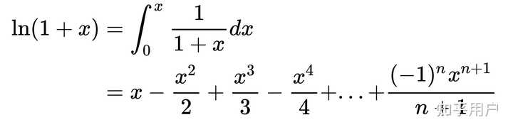 关于ln（1+x）/（1-x）在无穷远处泰勒展开? - 知乎