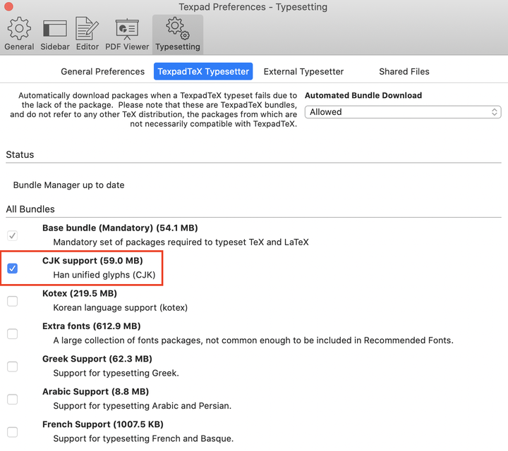 texpad中如何使用中文？（mac OS） - 知乎