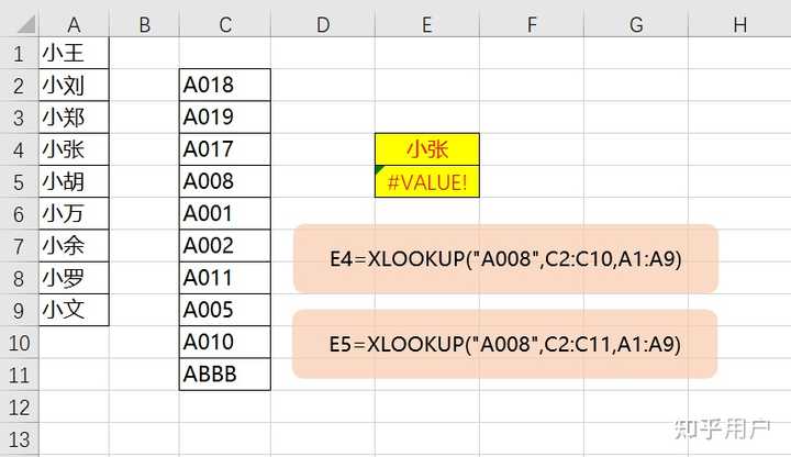 xlookup 函数在 Excel 中如何使用？ - 知乎