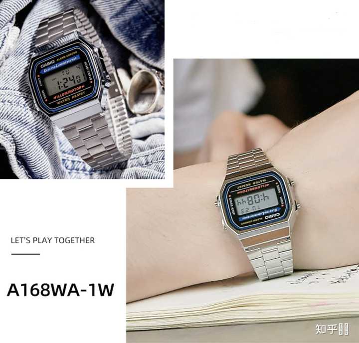 请问卡西欧a158和a168的区别是什么？尺寸相差多少？ - 知乎