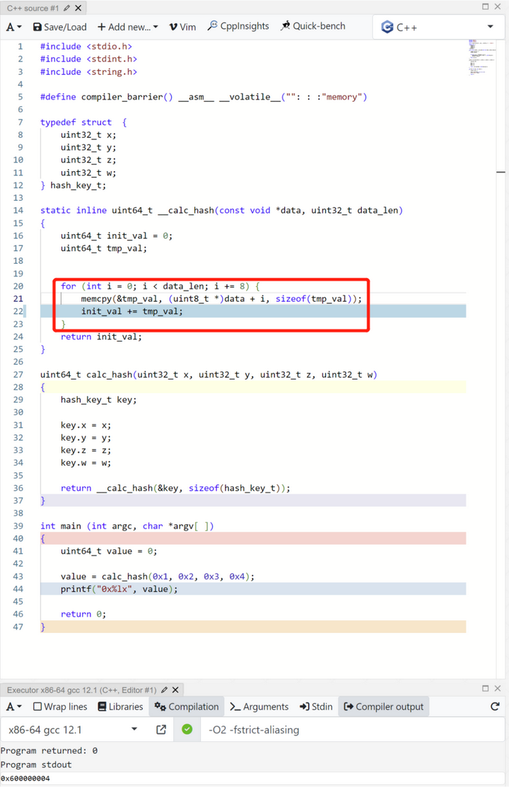GCC 4 编译警告：warning: dereferencing type-punned pointer will break strict-aliasing rules 有什么比较好的解决 ...