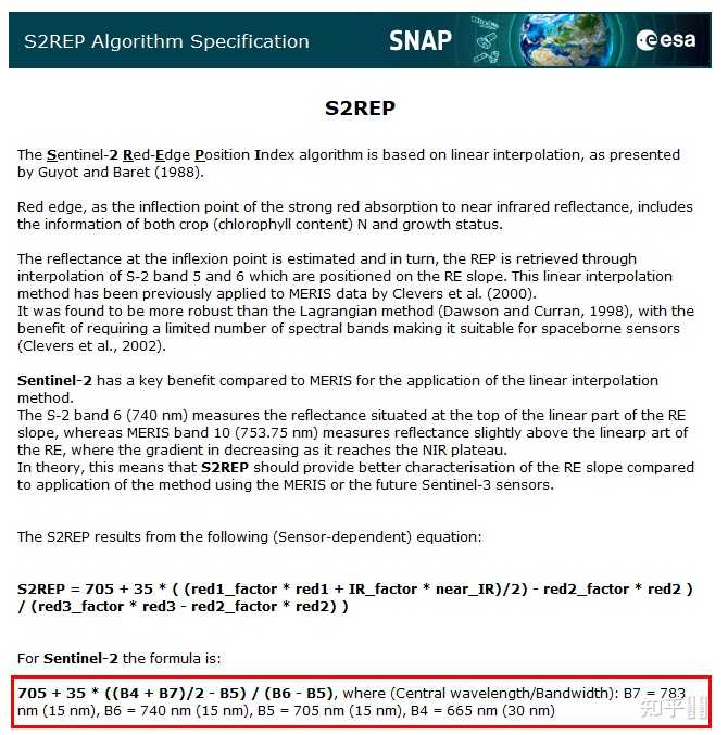 根据Sentinel 2提取的红边位置指数(REP)结果如何进一步分析植被特征？ - 知乎