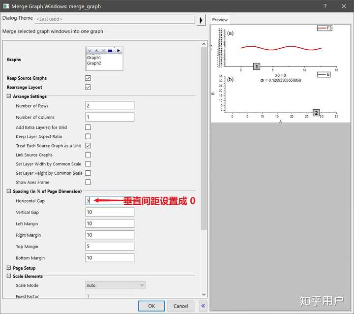 请问origin中怎么把上下两个图拼成这种形状? - 知乎
