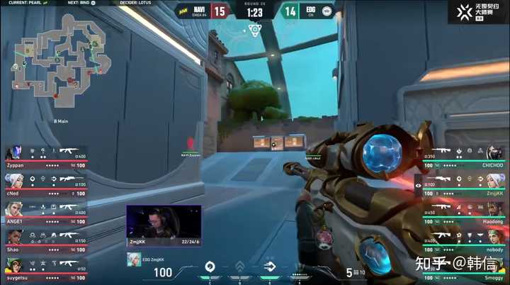《无畏契约》电竞选手 ZmjjKK 都有哪些精彩镜头？ - 知乎