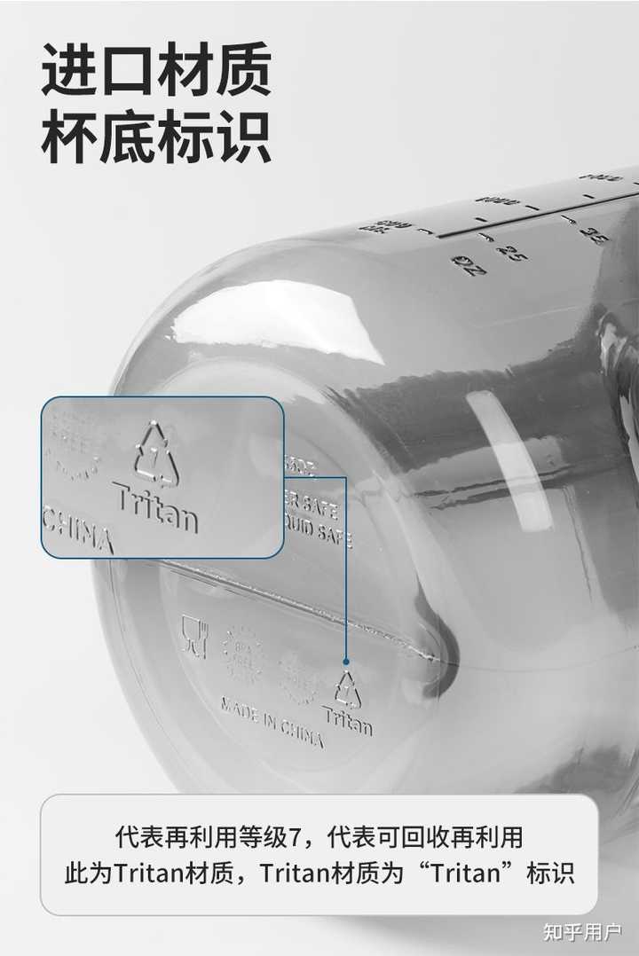 买来的tritan的水杯只有三角循环标志但没有数字，是对的吗？ - 知乎