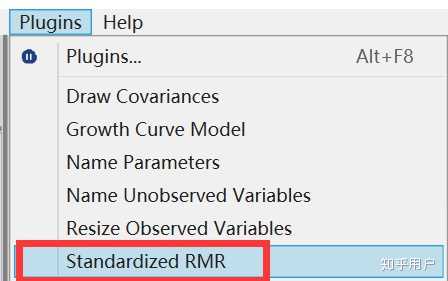 在Amos输出结果中为何没有SRMR值? - 知乎