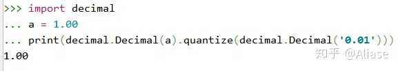 Python中如何将1.0转化为1.00？ - 知乎