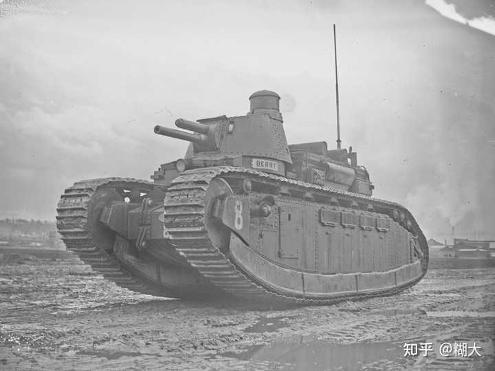 如何评价一战末期，法军制造的夏尔2c(char 2c)超重型坦克? - 知乎
