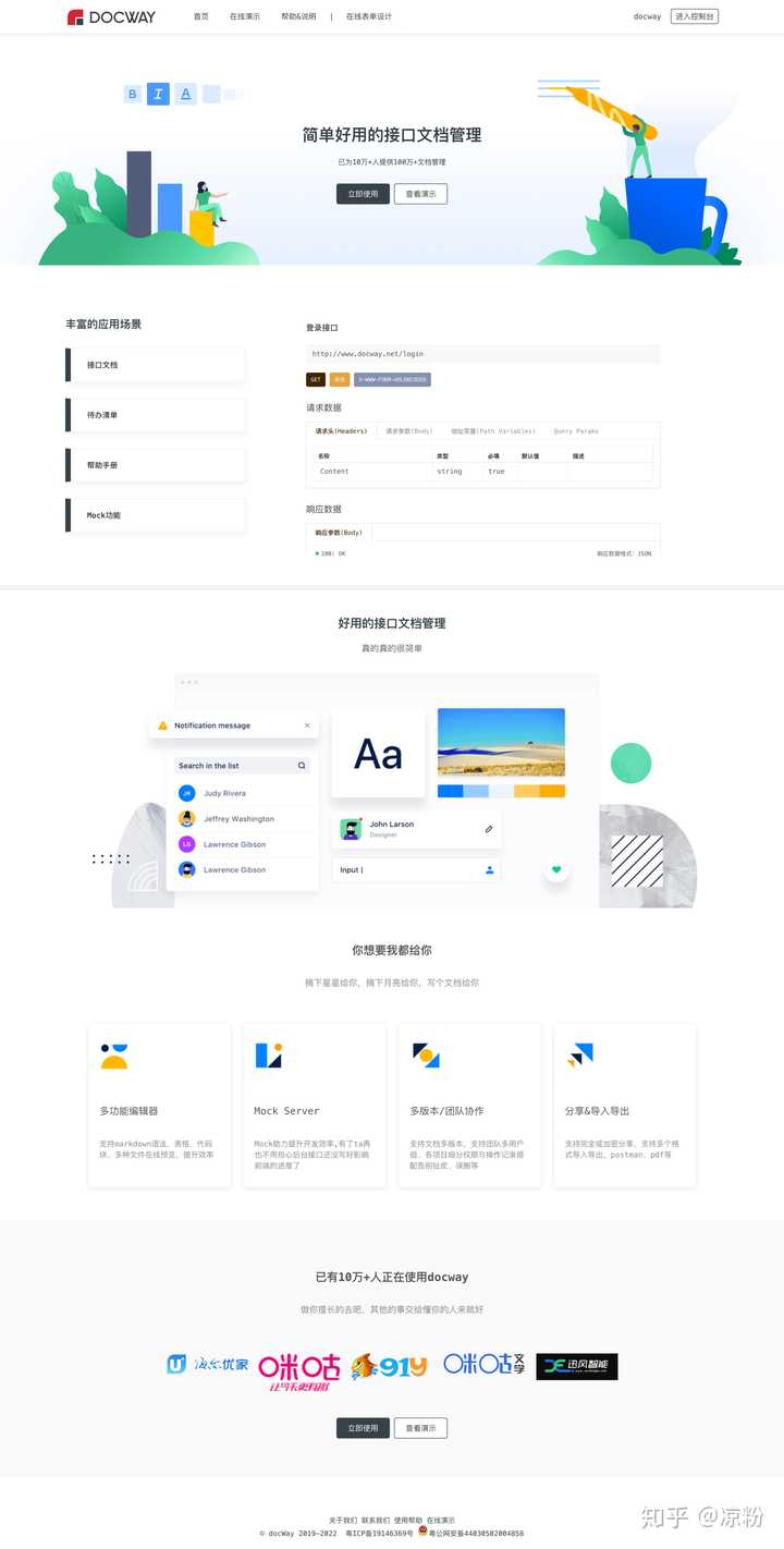 json接口文档怎么写？ - 知乎