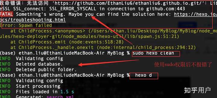 搭建hexo博客时出现spawn failed怎么解决? - 知乎
