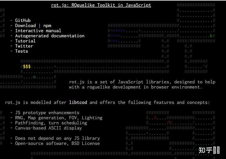 空闲时间想做个roguelike游戏，有什么游戏引擎推荐的吗？ - 知乎