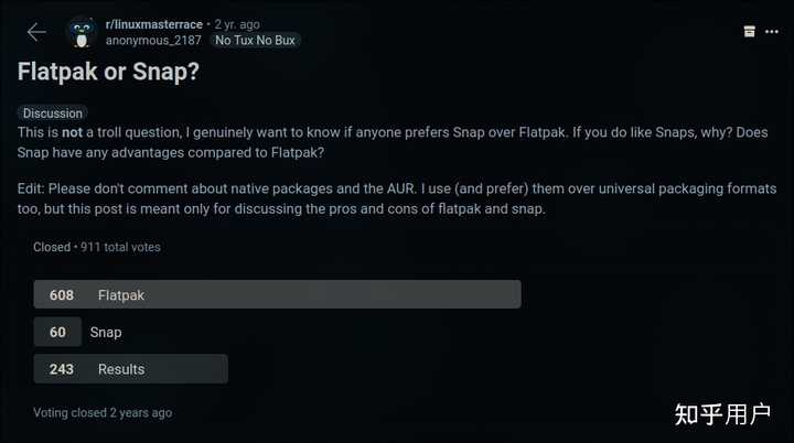 flatpak，snap与appimage作为linux新的打包方式谁更有前景？ - 知乎