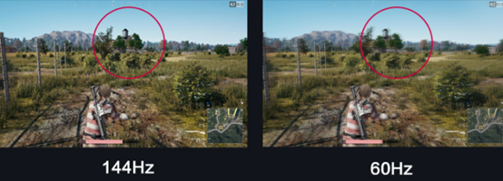 144hz显示器对比60hz显示器有差距吗? - 知乎