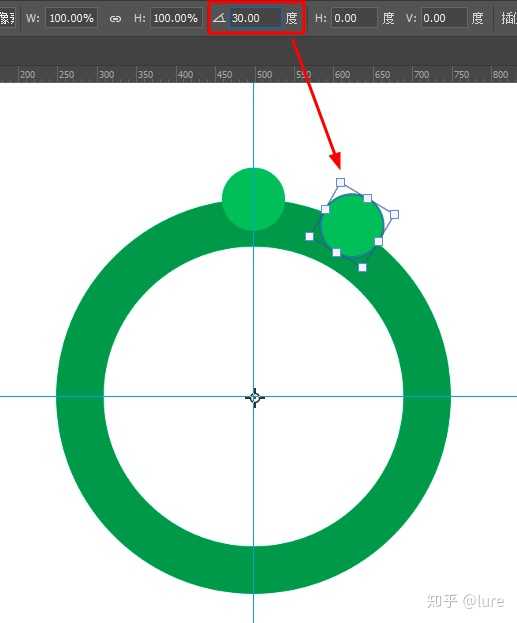 Photoshop多次复制变换Ctrl+Alt+Shift+T怎么让复制出来的图形按照指定路径排列？ - 知乎