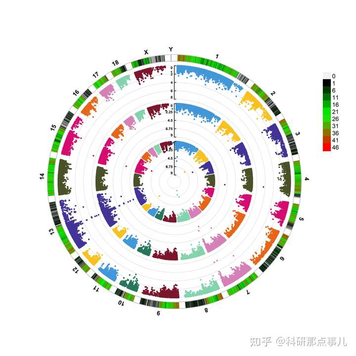 如何制作manhattan plot? - 知乎