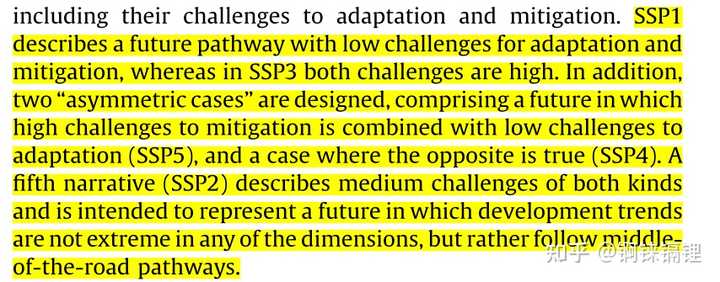 未来气候情景ssp126和ssp585分别是什么样的情景，怎么解释？ - 知乎