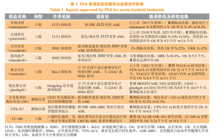 AML 诊疗的重点有哪些？ - 知乎