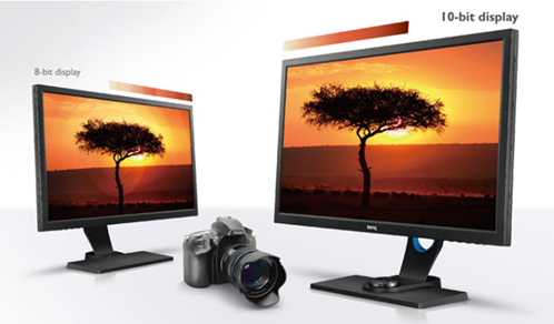 使用10Bit 面板的显示器对显示效果有什么能带来多少提升？ - 知乎