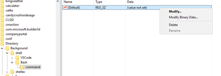 怎样把git-bash添加到右键菜单中？ - 知乎