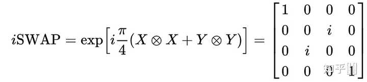 iSWAP gate 是什么量子门？ - 知乎