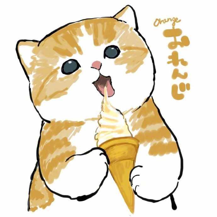 有哪些可以作为壁纸的可爱的卡通猫图片？ 知乎