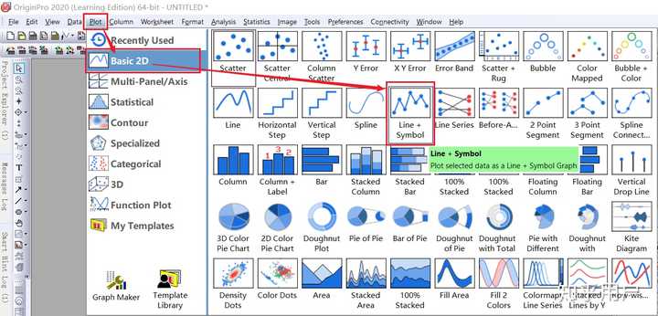 如何origin在一个图中画两条线，比如这种? - 知乎