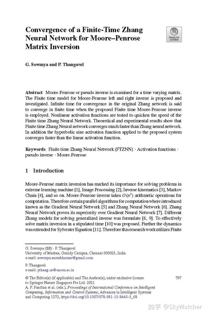 如何理解ZNN（zeroing neural network）神经网络？ - 知乎