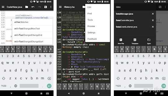 有什么好用的手机（Android）上的代码编辑器吗？ - 知乎