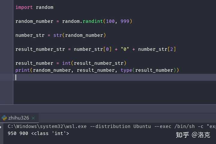 随机产生一个3位整数，将他的十位数变为0的python怎么做？ - 知乎