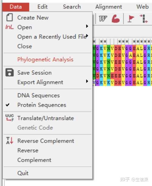 如何用MEGA建立多个物种之间的进化树？ - 知乎