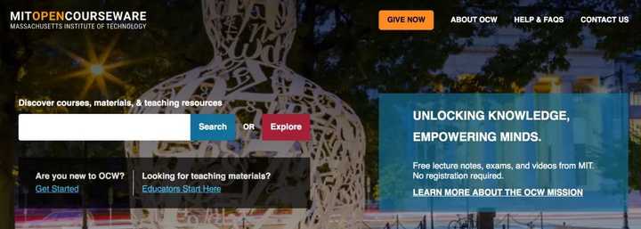 如何观看麻省理工学院（MIT）上OCW的公开课？ - 知乎