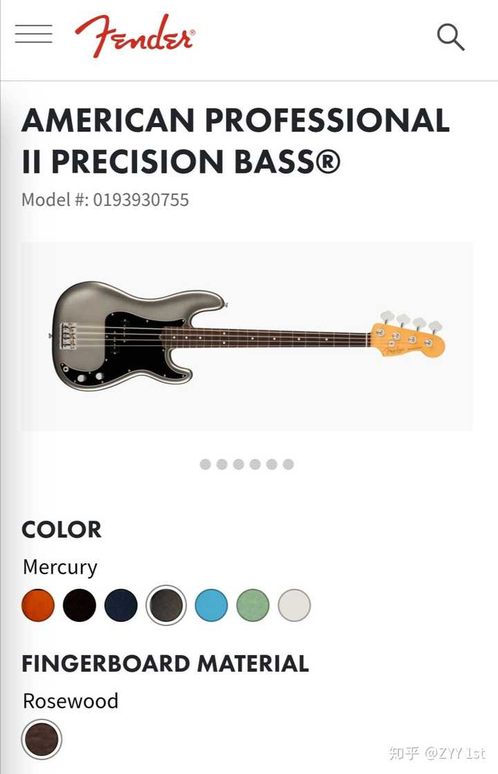 如何评价fender芬达新发布的美专二代？ - 知乎