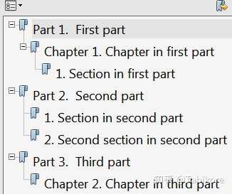 part跟section有什么具体区别？ - 知乎