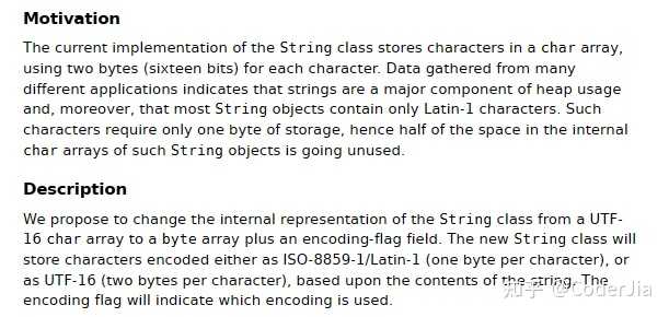 Java 9 为何要将String的底层实现由char[]改成了byte[]? - 知乎