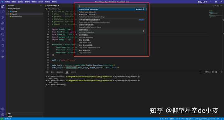 vscode 中如何运行 pytorch 程序？ - 知乎