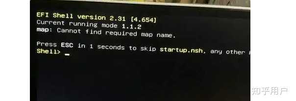 电脑开机显示EFI Shell version 2.31怎么办？ - 知乎