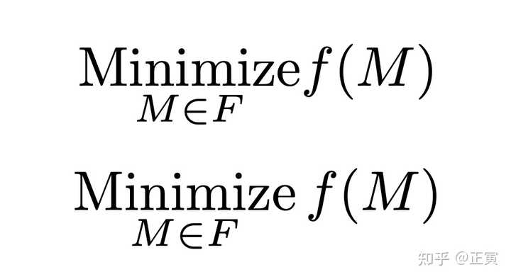 LaTeX 中怎么打出算符 Minimize 和 Maximum? - 知乎