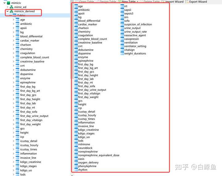 MIMIC-IV数据库， 什么是mimiciv_derived可视化视图? - 知乎
