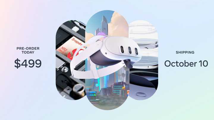 Meta 发布新款 Quest 3 VR 头显，该产品有哪些亮点？ - 知乎