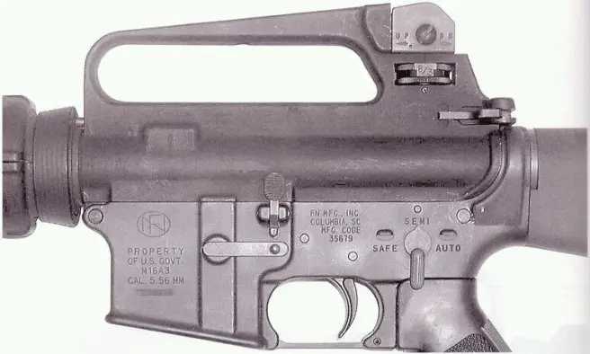 如何区分m16步枪的a1 a2 a3 a4四个型号? - 知乎