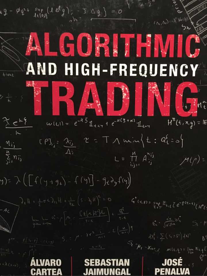 求推荐algorithmic trading 实用书籍？ - 知乎
