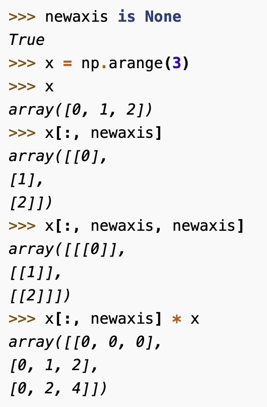 python切片操作None是干嘛用的哈? 使用了numpy.array - 知乎