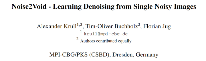 怎样理解noise2noise? - 知乎