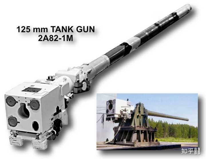 如何评价俄罗斯新型坦克所用的2A82滑膛炮？ - 知乎