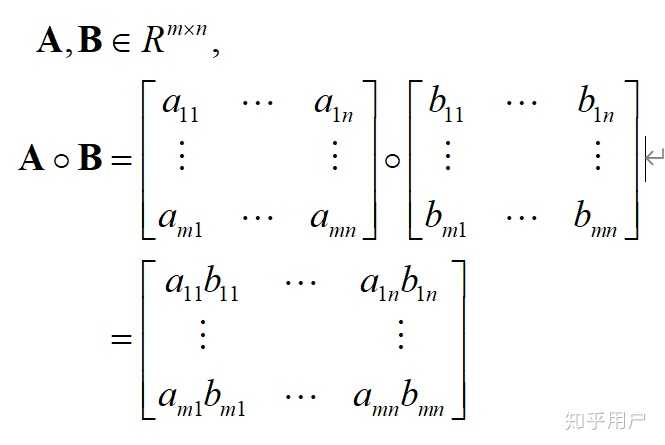 element-wise product 和 element-wise multiplication？ - 知乎