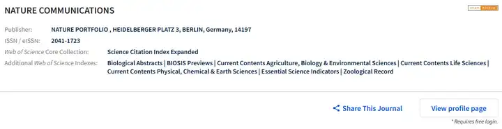 Nature communications 期刊如何？ - 知乎