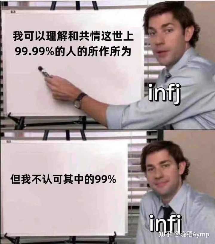 有哪些关于infj的梗图？ - 知乎