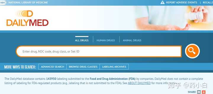 怎么在FDA上查药品说明书？ - 知乎