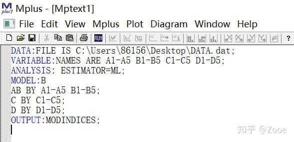 哪位大神会用MPLUS做CFA啊？ - 知乎